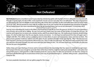 Not Defeated – Dyed4you Art